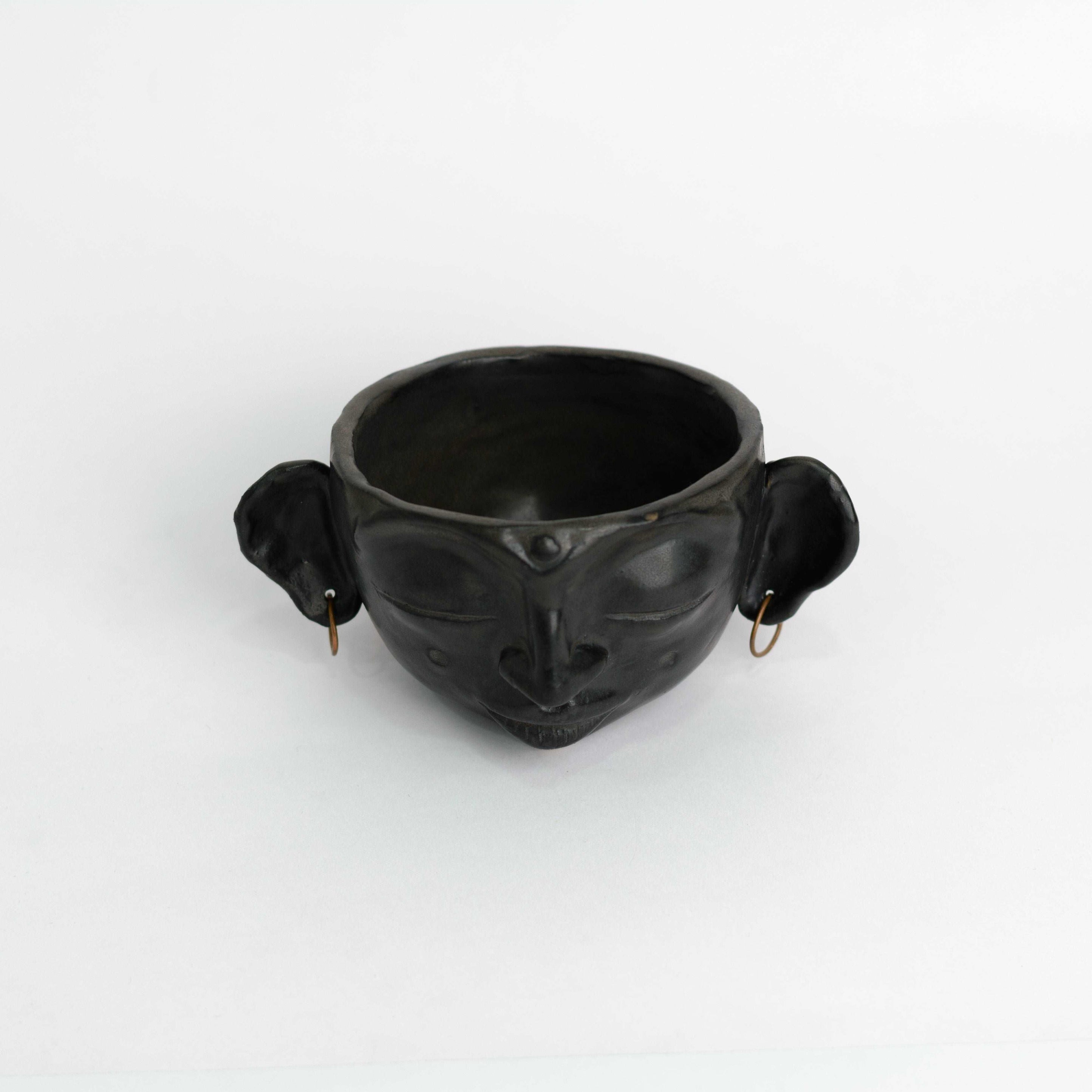 Buy Black Monk Ceramic Planter Online – THE ORBY HOUSE
