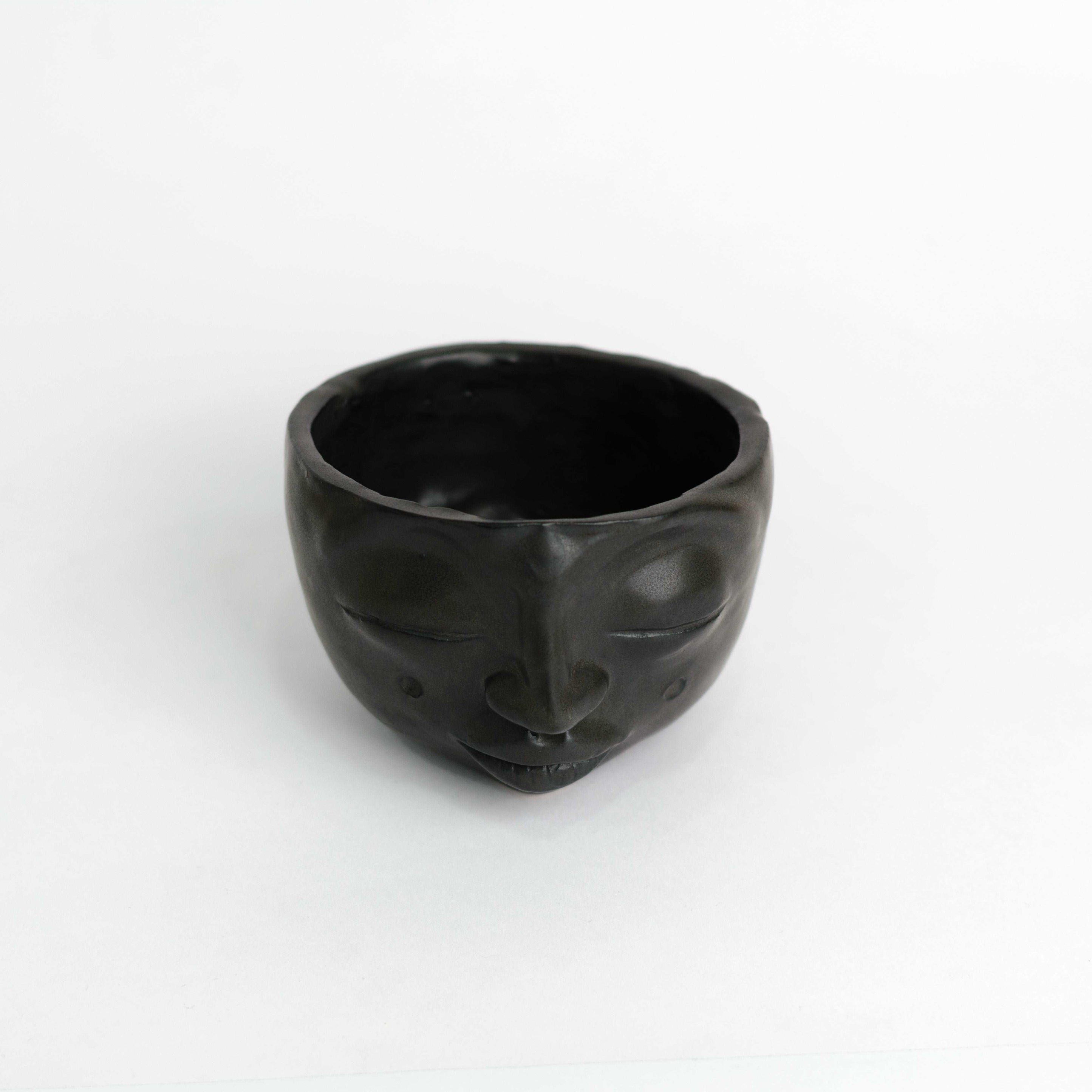 Buy Black Monk Ceramic Planter Online – THE ORBY HOUSE